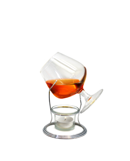 Incalzitor pentru coniac cu pahar - VIN BOUQUET