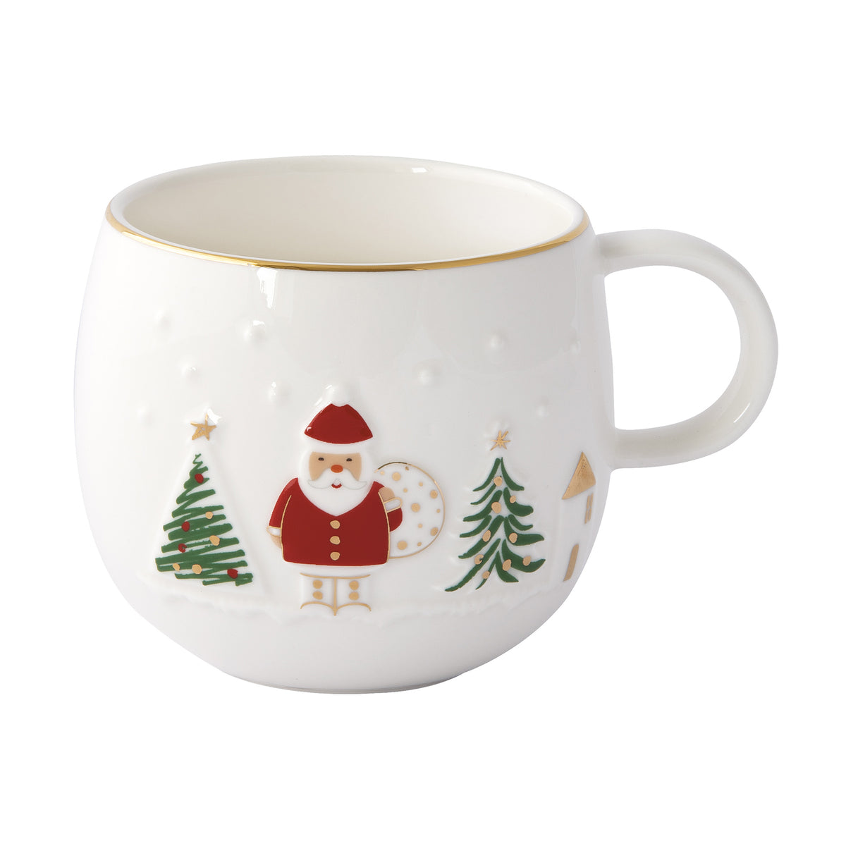 Cana din portelan, 300 ml, Magie Noel - Cookshop Specials