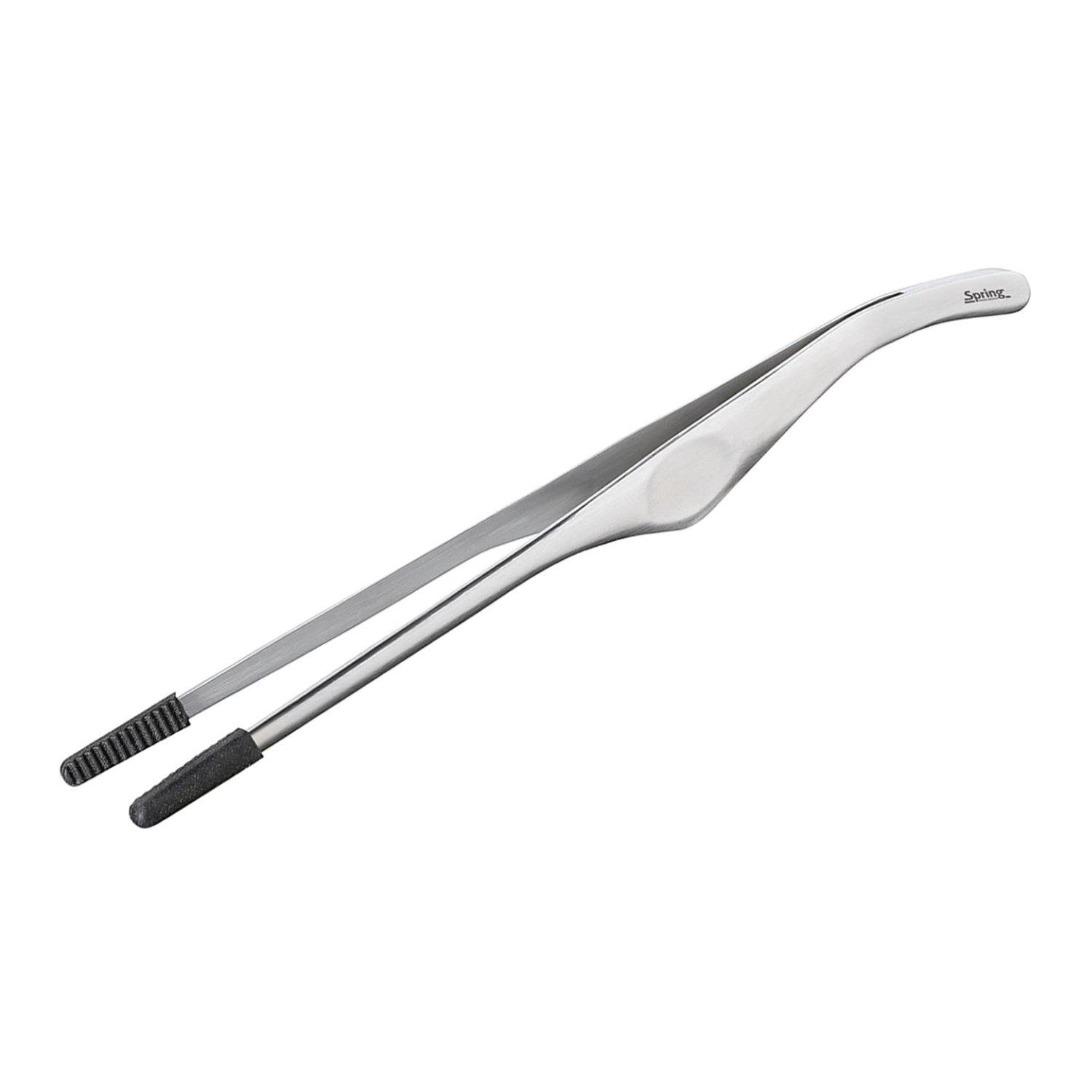 Penseta alimentara cu varfuri siliconate, 22 cm, inox, Tools Fusion 2 ...