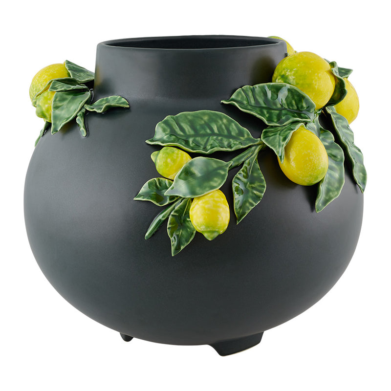 Vaza din ceramica, 39 cm, Limao - Bordallo Pinheiro